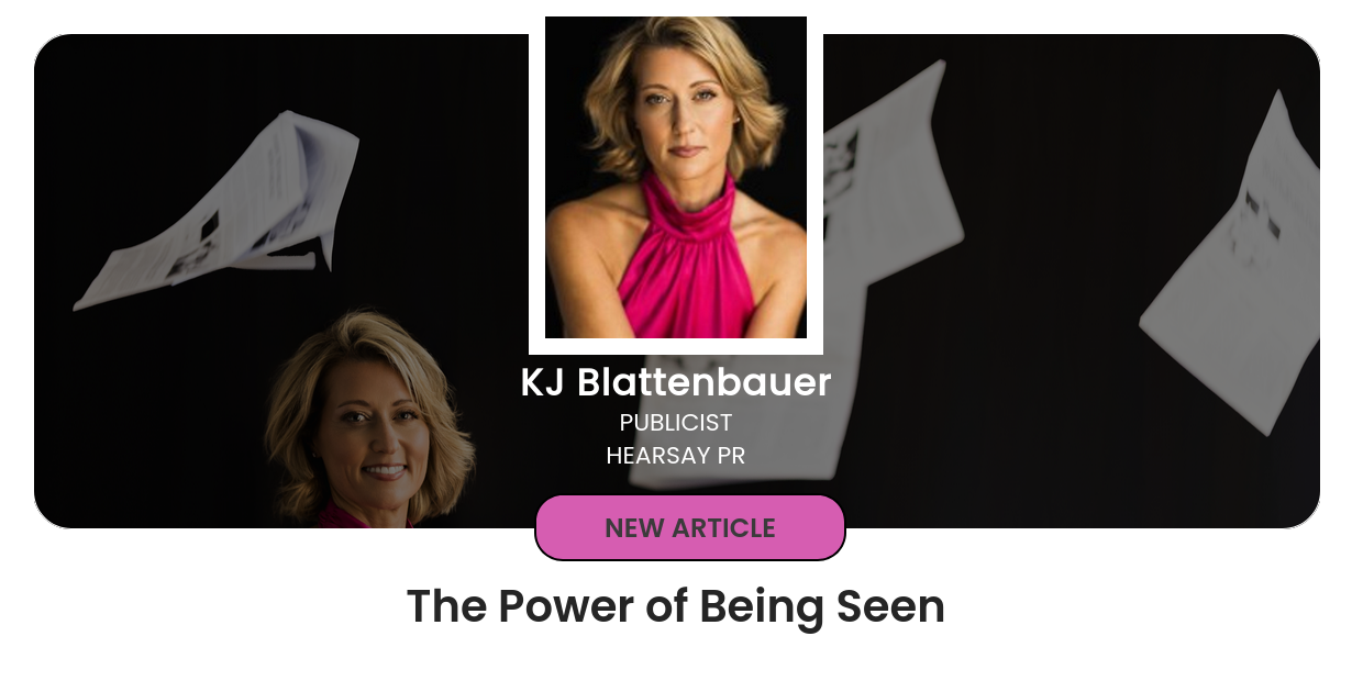 The Power of Being Seen – Influential Women
