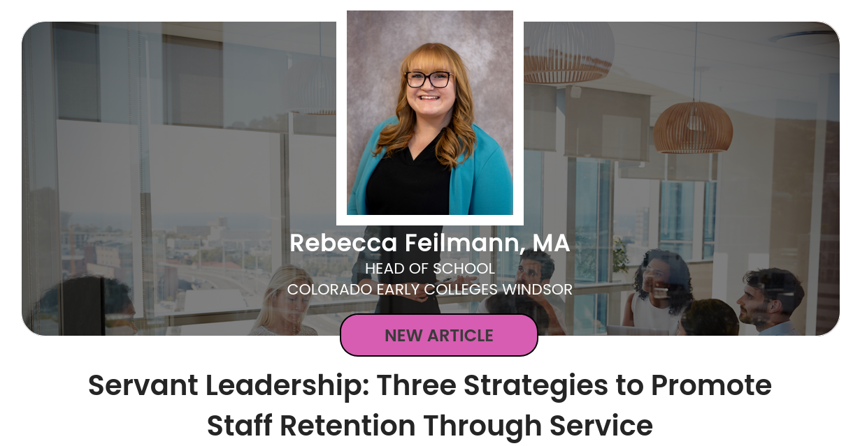 Servant Leadership: Three Strategies to Promote Staff Retention Through ...