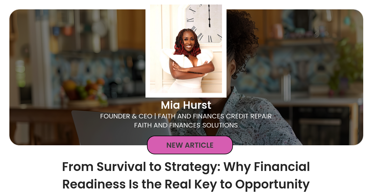 From Survival to Strategy: Why Financial Readiness Is the Real Key to ...