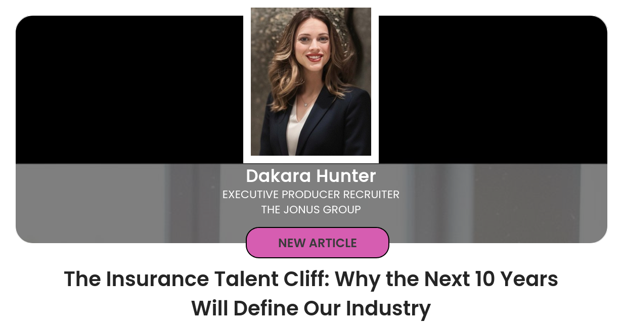 The Insurance Talent Cliff: Why the Next 10 Years Will Define Our Industry