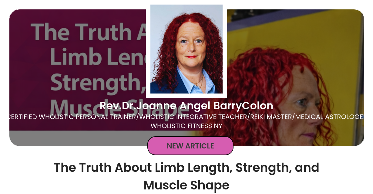 The Truth About Limb Length, Strength, and Muscle Shape
