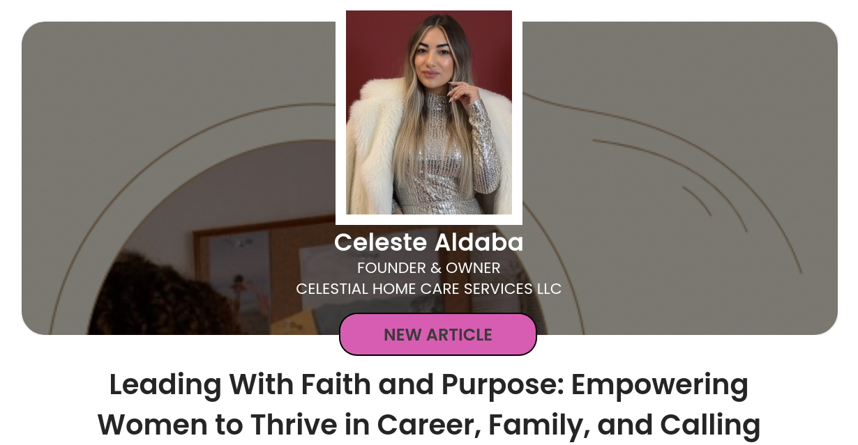 Leading With Faith and Purpose: Empowering Women to Thrive in Career ...
