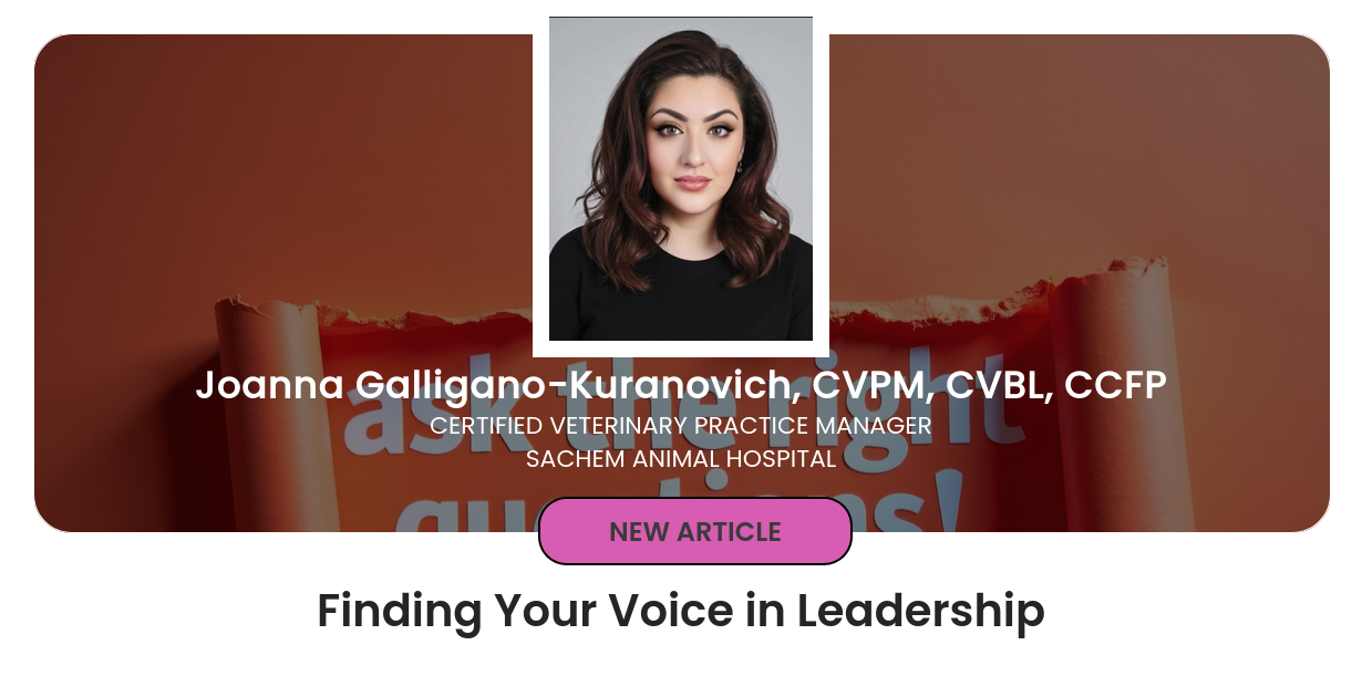 Finding Your Voice in Leadership
