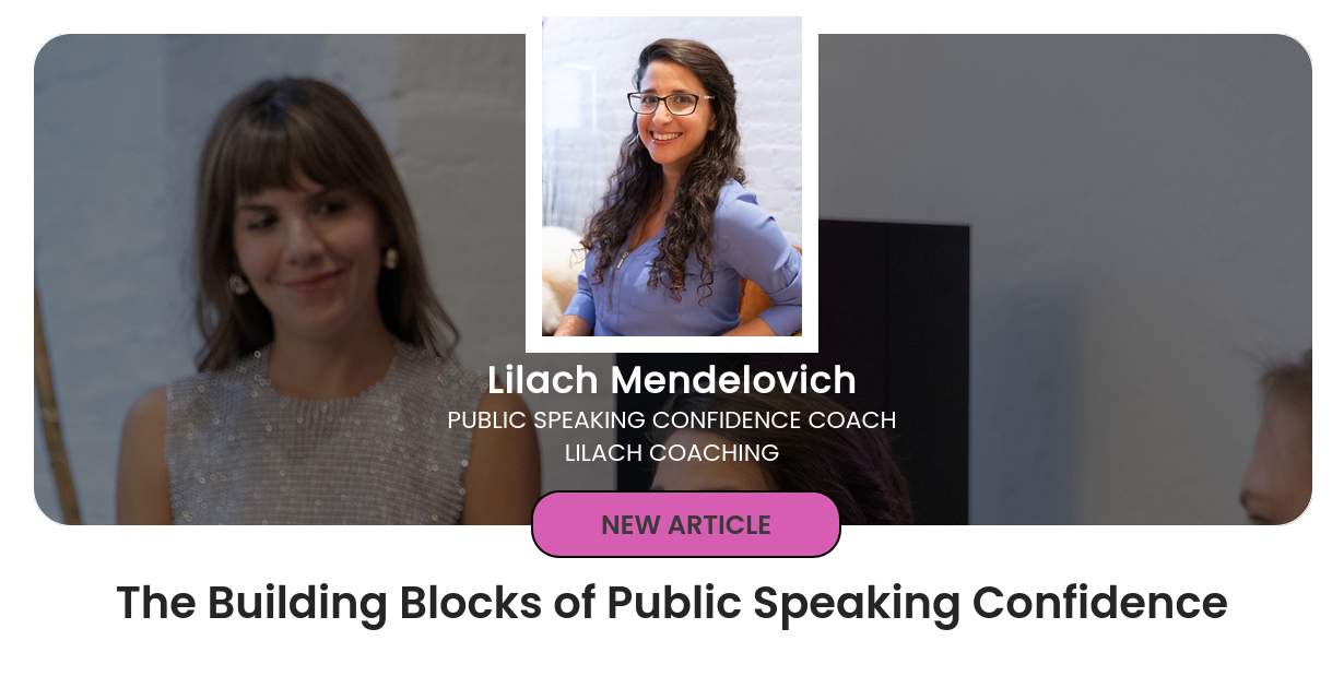 The Building Blocks of Public Speaking Confidence