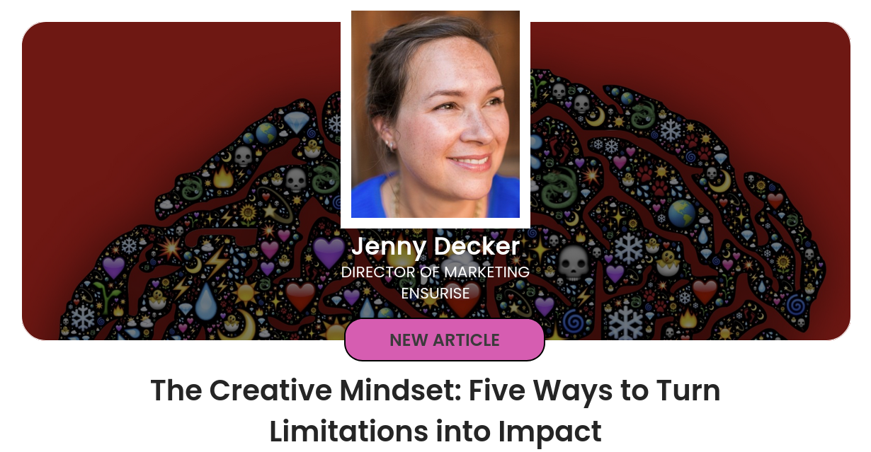 The Creative Mindset: Five Ways to Turn Limitations into Impact